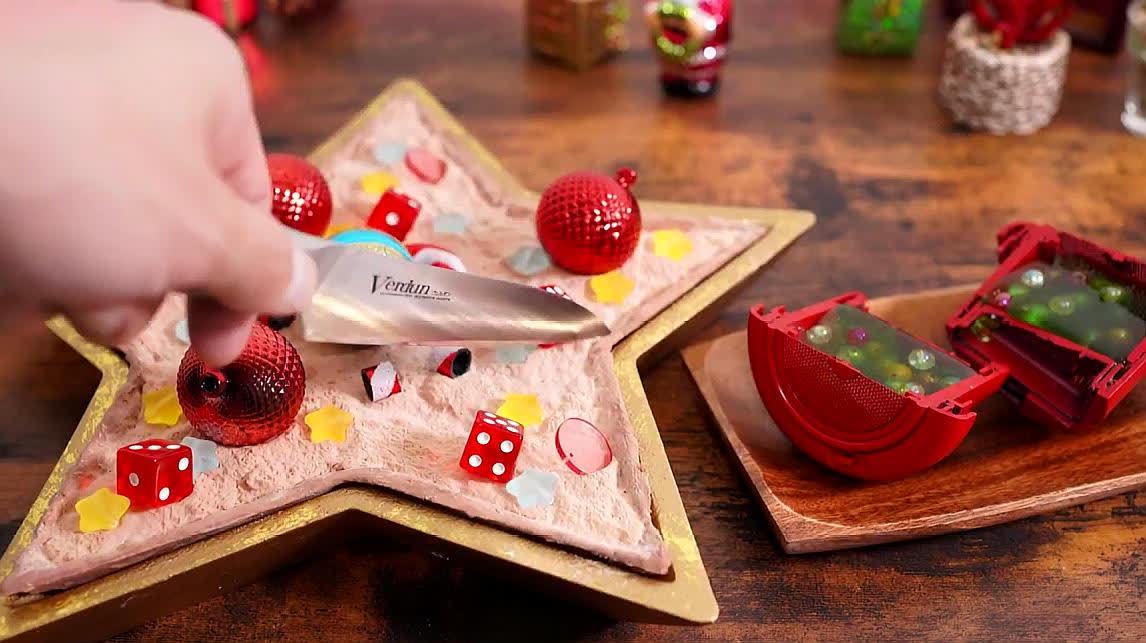 定格动画:有创意的疯狂烹饪,制作绝望圣诞蛋糕