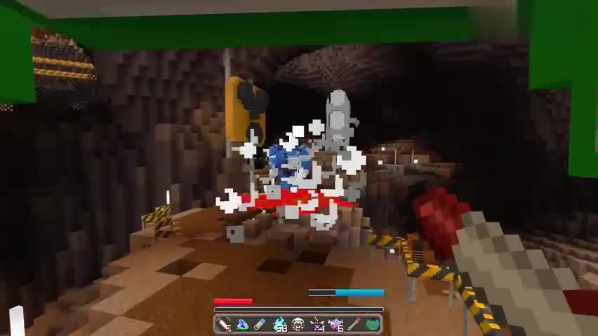 我的世界:机甲变射击了