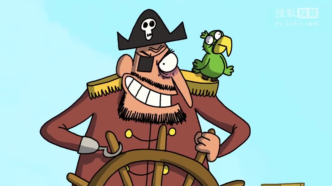 意想不到的结局脑洞搞笑动画片:偶遇海盗