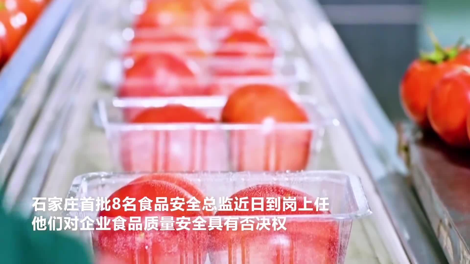 石家庄首批食品安全总监上任