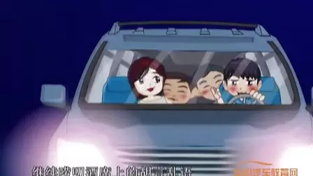 学车视频 车速过快 事故案例感知