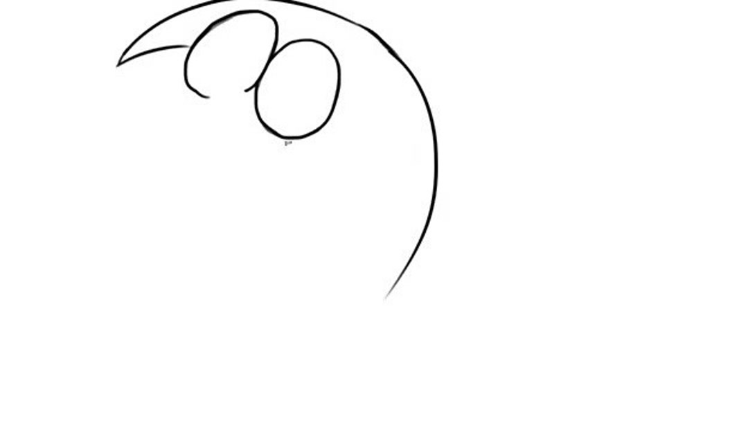 机器猫卡通简笔画