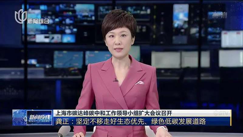 上海市碳达峰碳中和工作领导小组扩大会议召开