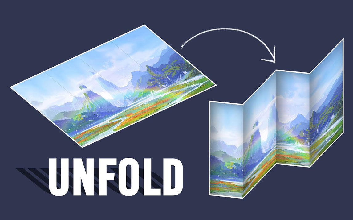 使用HTML和CSS创建图像悬停3D折纸效果