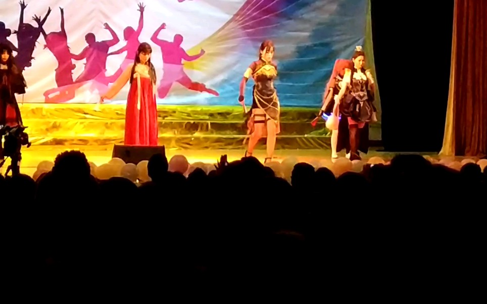 (仅剩一周的时间赶出来的)学校元旦晚会节目,将进酒+极乐净土