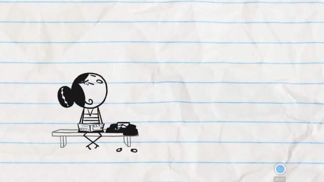 铅笔画小人游戏~多吃蔬菜会更美丽