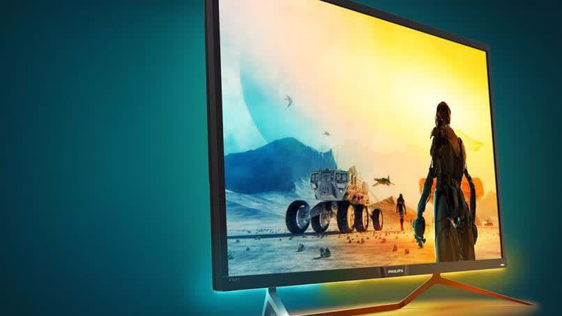 确定不是电视!飞利浦推出了一款43英寸的4K HDR显示器