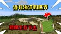 当我的世界里没有海洋!所有水都消失了,该如何生存!
