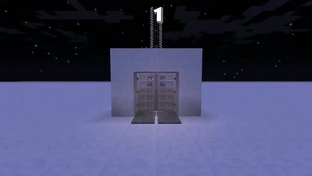 《我的世界》44秒看完20扇红石门