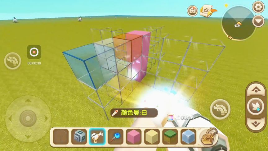 迷你世界:一个彩色的旋转门 希望大家喜欢