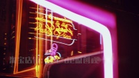 ...霓虹灯商业街酒吧vlog长焦镜头光晕光斑虚幻mv 原创可商用视频素材