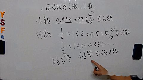 2019六年级数学上册:百分数与分数、小数,优司芙品数学