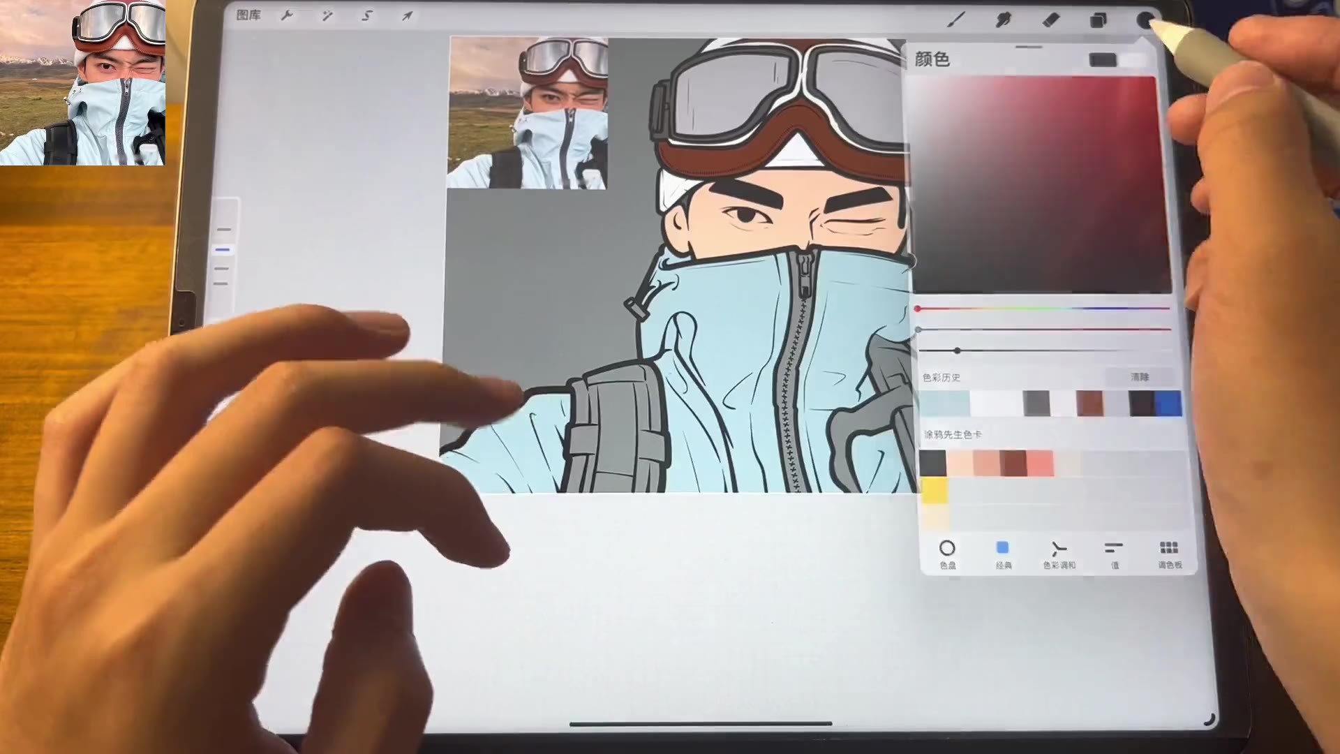 新风格来啦!最近录制课程中!太好画啦!