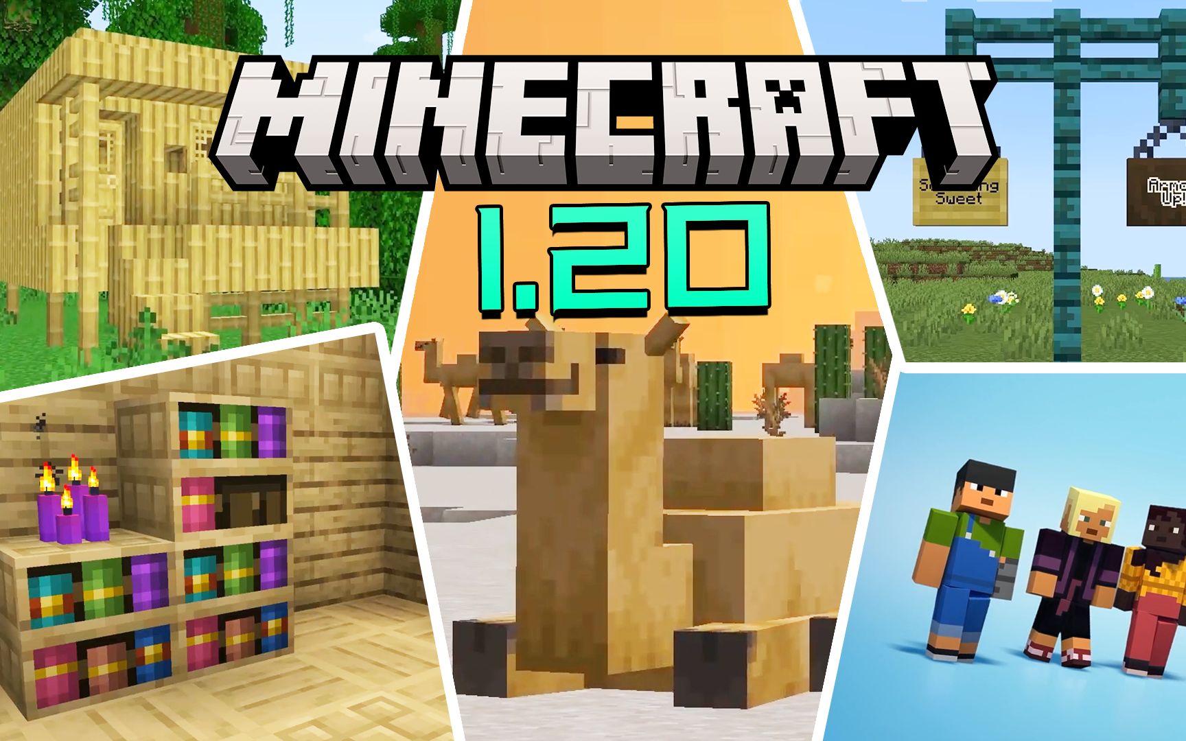 我的世界:MC1.20版本快讯!2个新生物,4个新方块