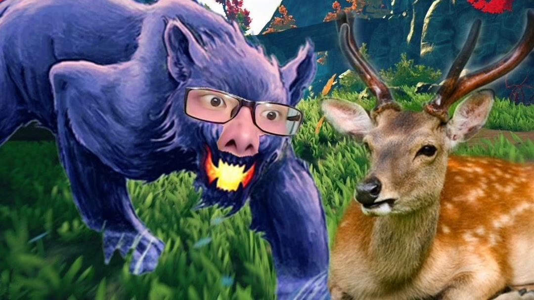 鲤鱼Ace解说,野兽模拟器,这难道就是小时候的大熊.