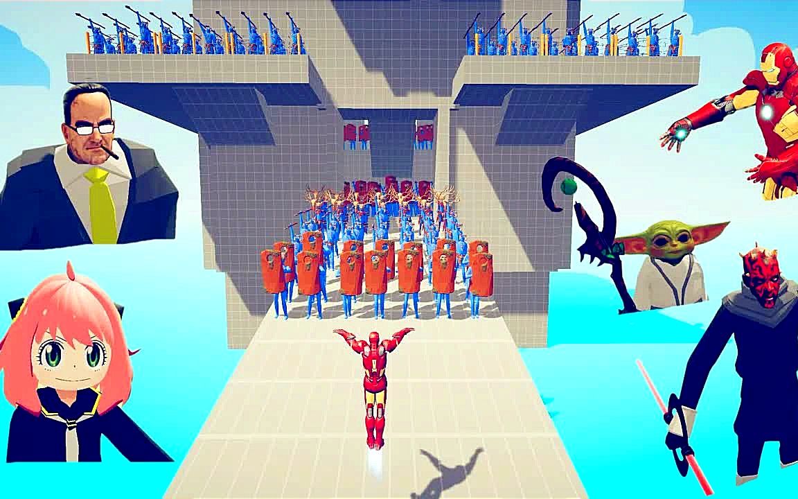 全面战争模拟器:古代兵种挑战模组军团,模组人物玩虐古代兵种!