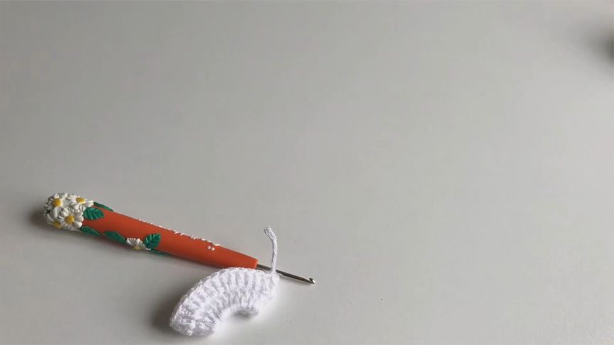 新手开始学钩针,一定要学会这种基础针法,钩什么都不成问题