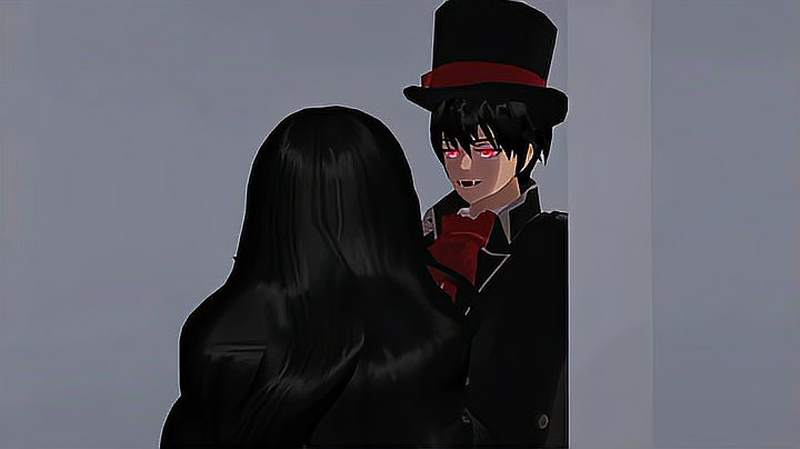 樱花校园模拟器,吸血鬼之恋第七集,这个姐姐说的是什么意思?