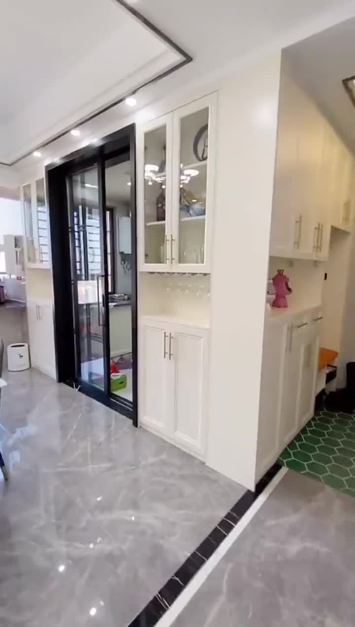 厨房不到平方餐厅个平方冰箱选择放在餐厅位置一直有人问你家冰箱放...