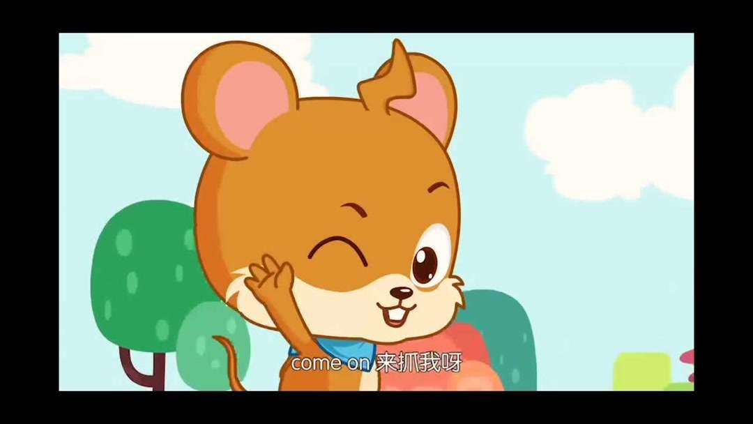 宝宝巴士益智动画生活好可惯垃圾扔进垃圾桶