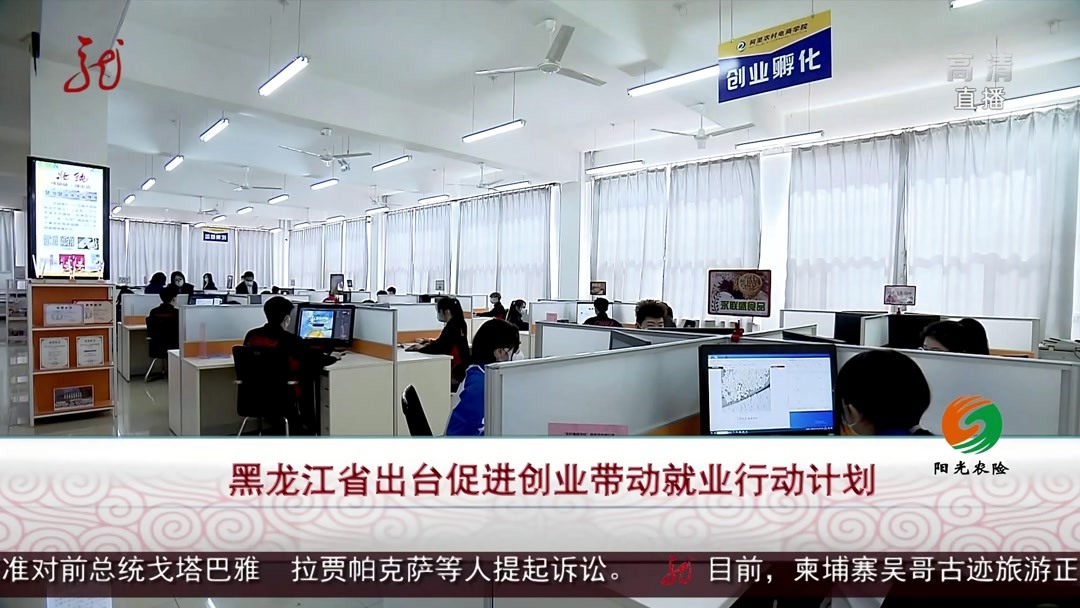 黑龙江省出台促进创业带动就业行动计划