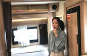 2018款洗衣机款房车 大容量冰箱房车 C型房车 美女讲解 豪华内饰