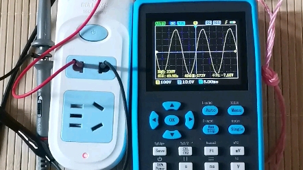 示波器测直流电压