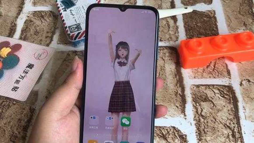 手机动态桌面壁纸,小姐姐全屏会动,太好玩了