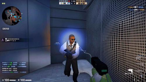 CSGO:那位玩家还是对竞技二图动手了,这电击枪真无情