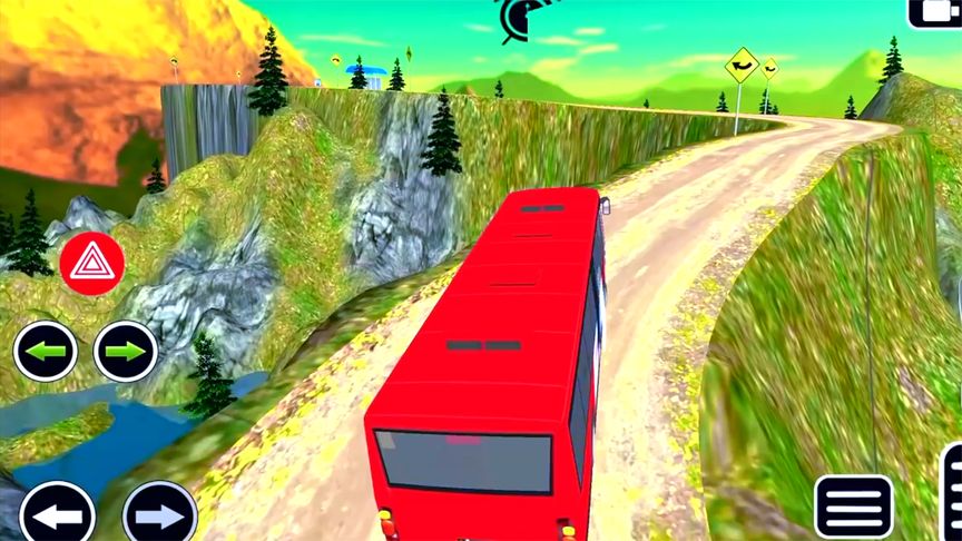 创意公交车,汽车,赛车驾驶模拟器表演游戏