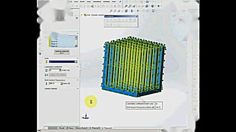 SolidWorks Simulation 稳态热分析