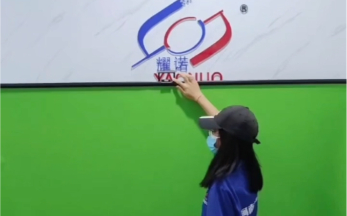 演播室灯光便携手拉抠像绿幕