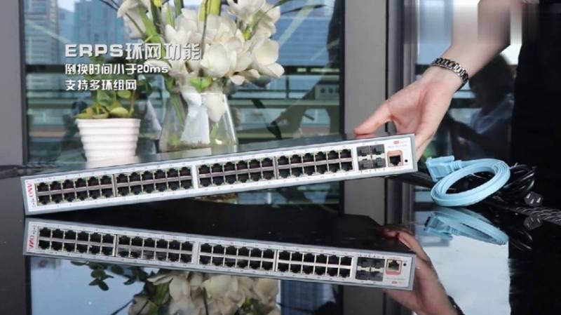 万兆网卡,ONV48口万兆网管POE交换机安装讲解