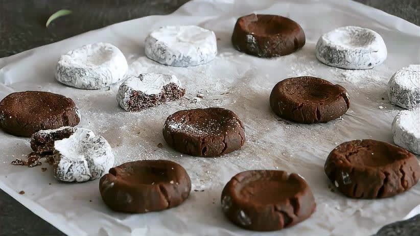 微波炉甜品-90秒布朗尼+曲奇