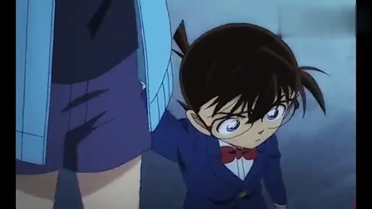 名侦探柯南 新一变成柯南时, 利用柯南的身份套路小兰的真心话