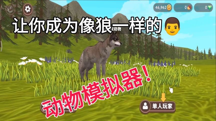 手游试玩:可以扮演许多动物的动物模拟器!
