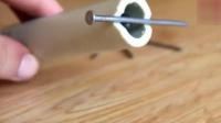 牛人用一截塑料管, 制作成这个, 建筑工人看了都说是天才发明