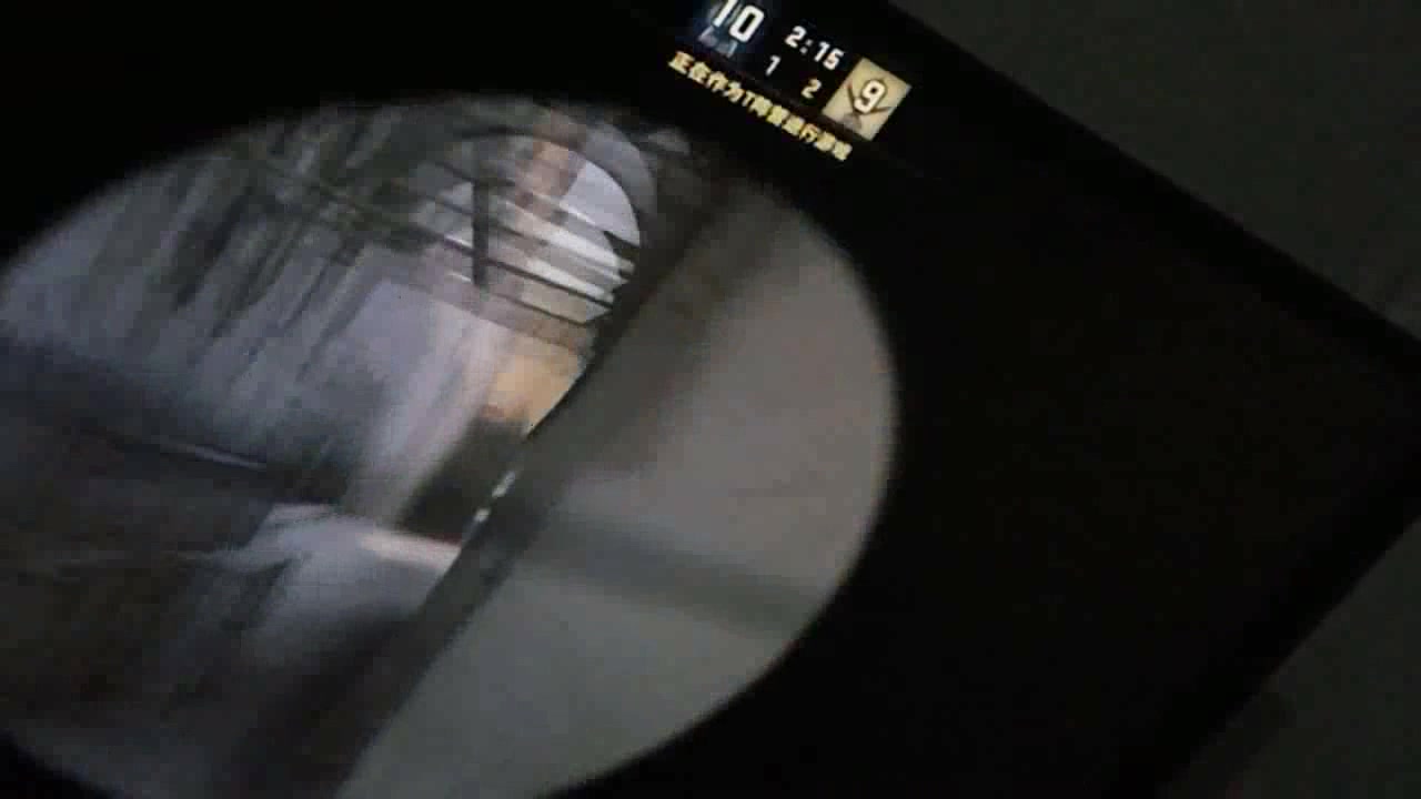 csgo dust2中门狙慢镜头,最后俩是爆头,非穿射。
