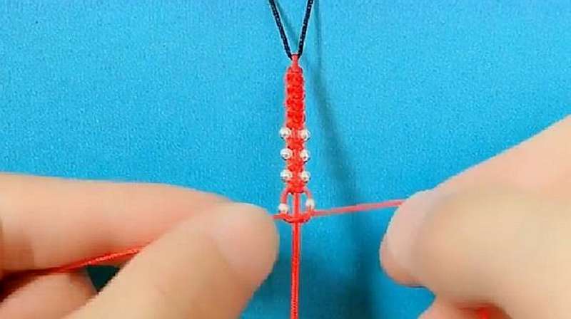 串珠戒指编织教程,不会的都来学下吧!