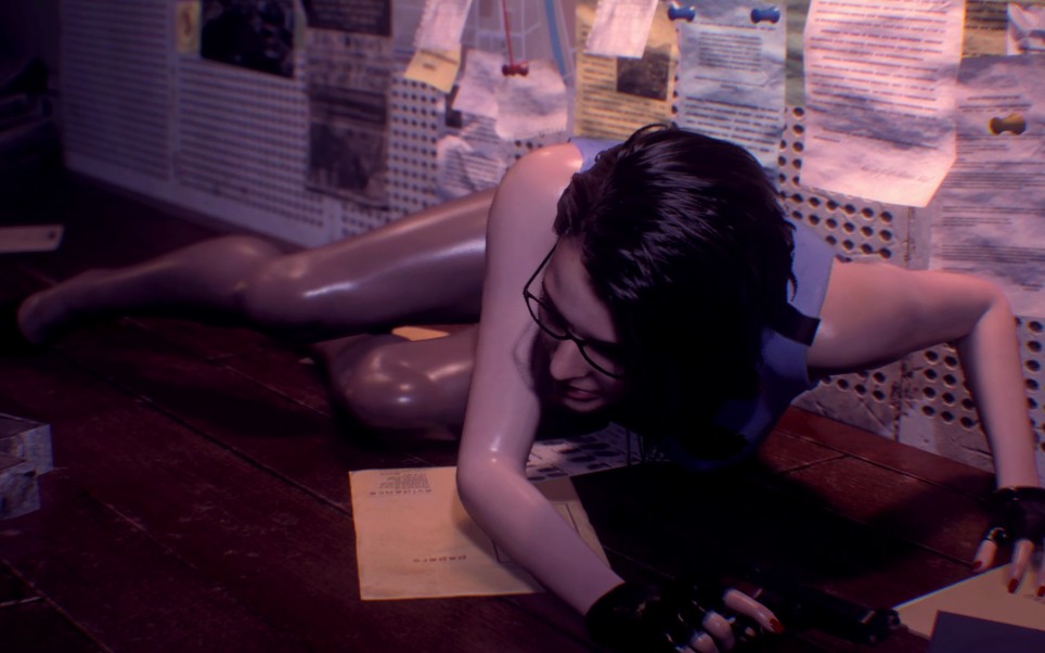 吉尔:再皮就抓你进去哦【生化危机3重制版mod】