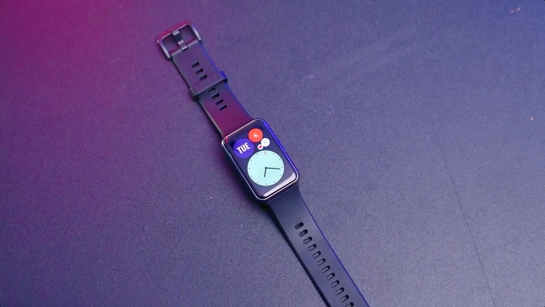 华为新款智能手表 Watch Fit开箱欣赏