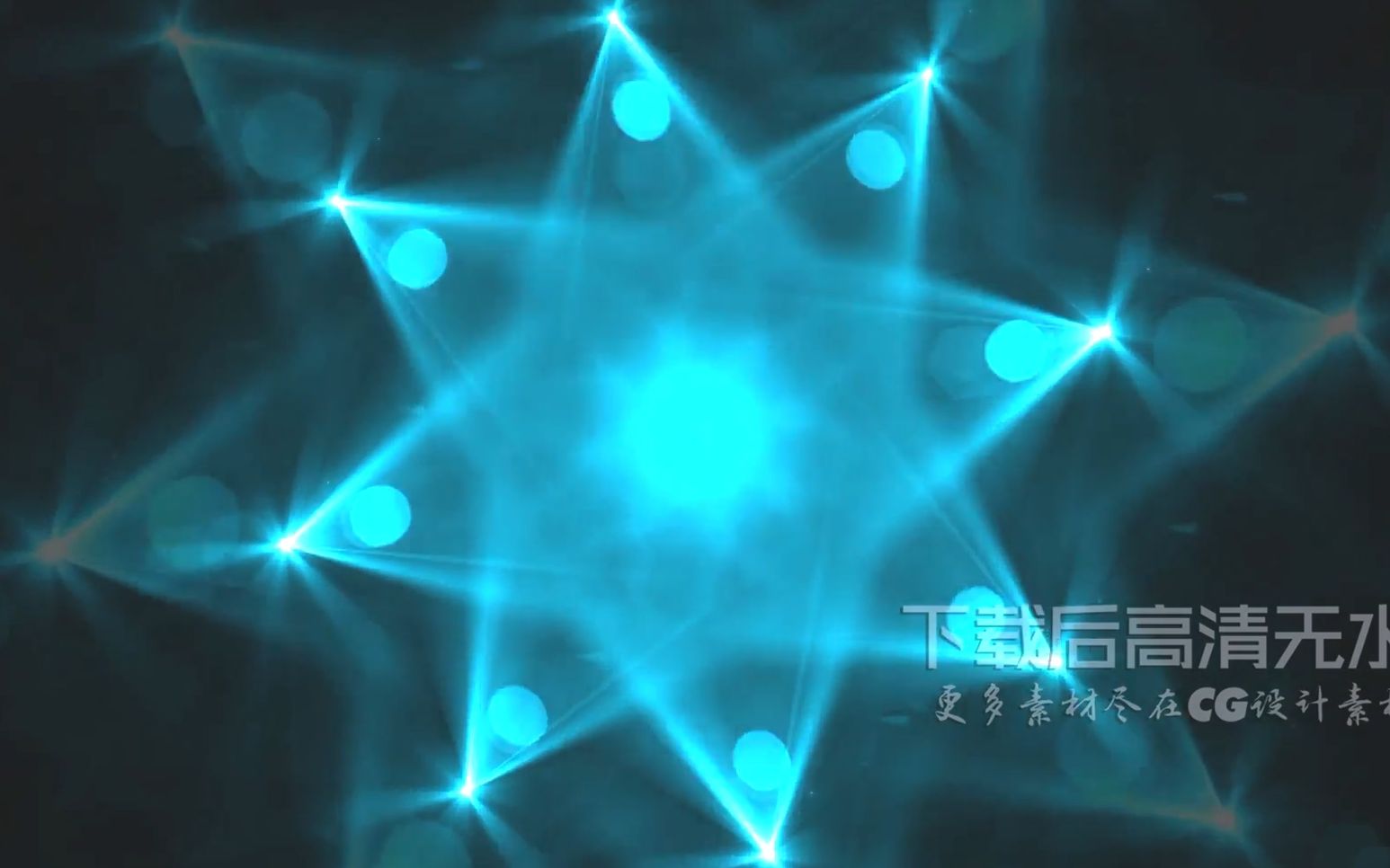 s847 唯美炫酷蓝色灯光秀灯光闪烁舞台LED动态视频素材会声会影 ...