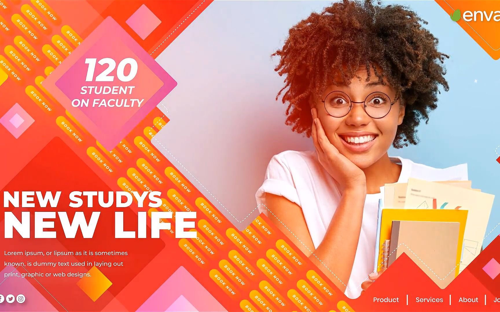 AE模板 | 高级创意动态动画企业文化宣传在线学习培训课程视频素材