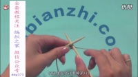 圆领针织毛衣-编织反上下针07(1)-从上往下织毛衣怎么梭针