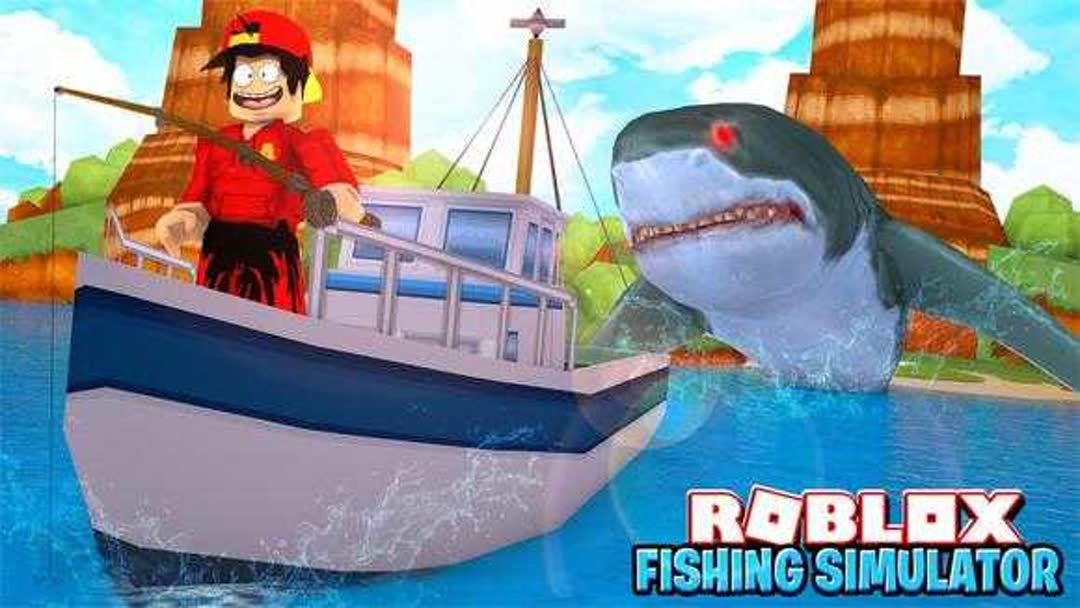 roblox罗布乐思阿火解说237期:钓鱼模拟器,这地图足足能玩一年