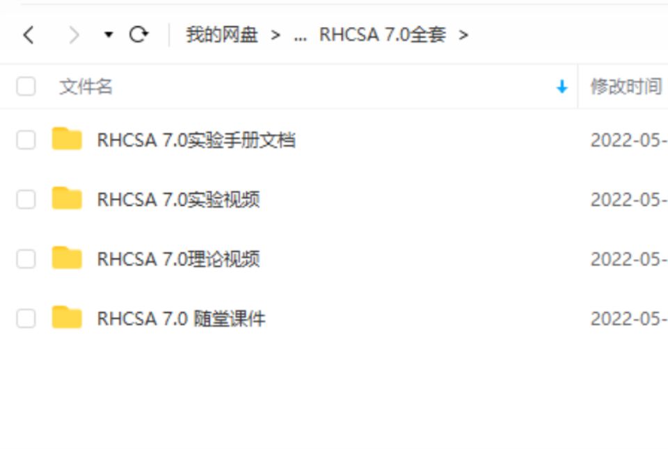 红帽认证RHCSA视频教程Linuxredhat7.全套理论视频+实验视频+实验...
