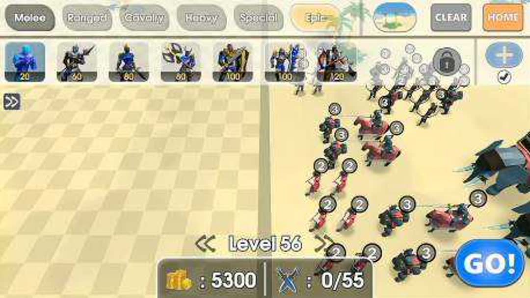 《史诗战争模拟器2》10:自创个小战术,一路披荆斩棘的过关