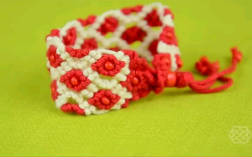 【编织手链】手链教程(39)