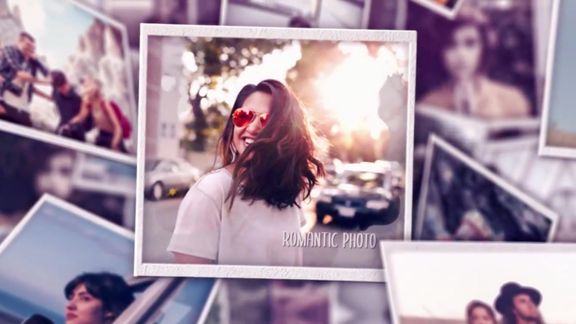 动感十足的照片幻灯片AE模板