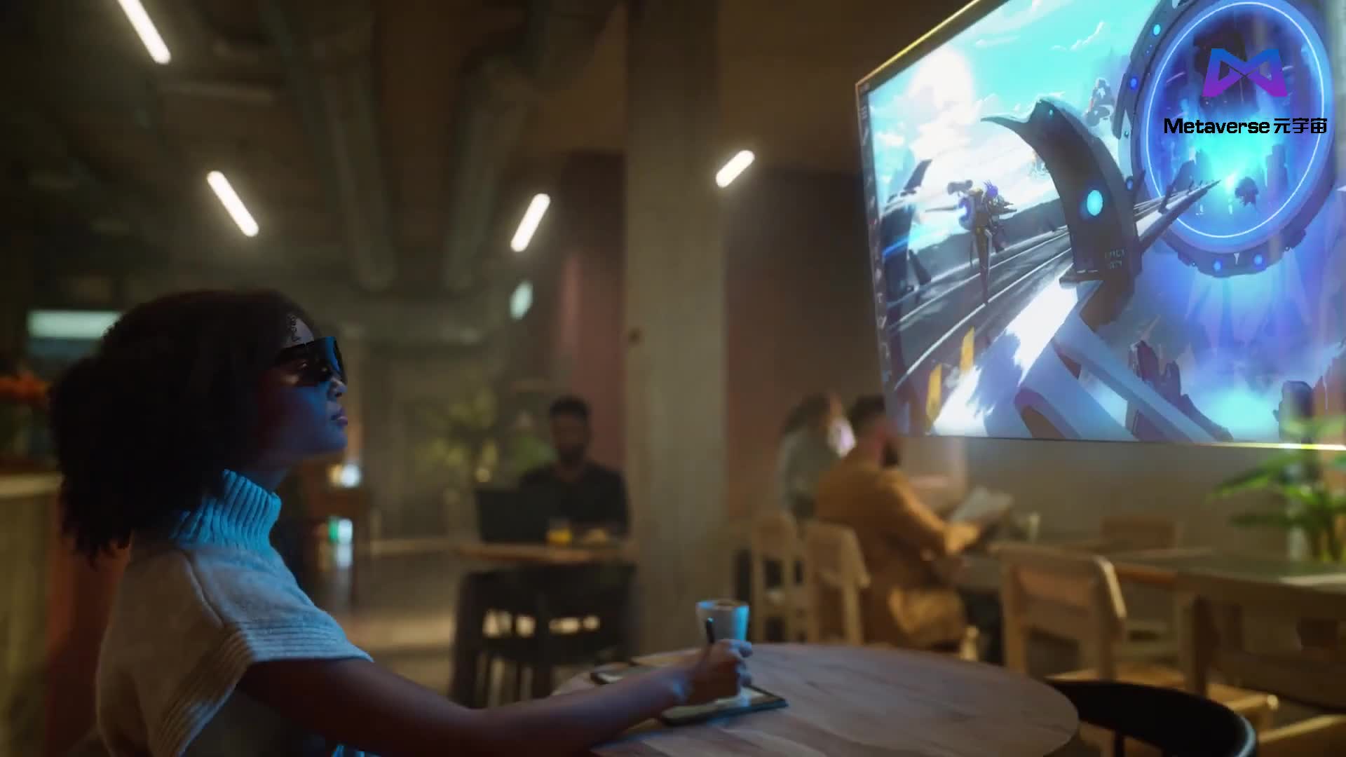 联想近期发布了AR眼镜Lenovo Glasses T1 新宣传片